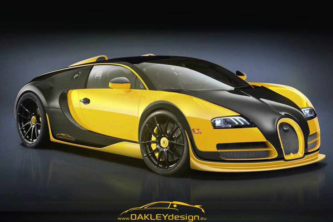 Oakley Design Unveil Their Epic Bumblebee, All-carbon Bugatti Veyron!