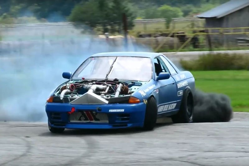 Video: A Diesel Powered, Twin-turbo Drift Car, Say What!?