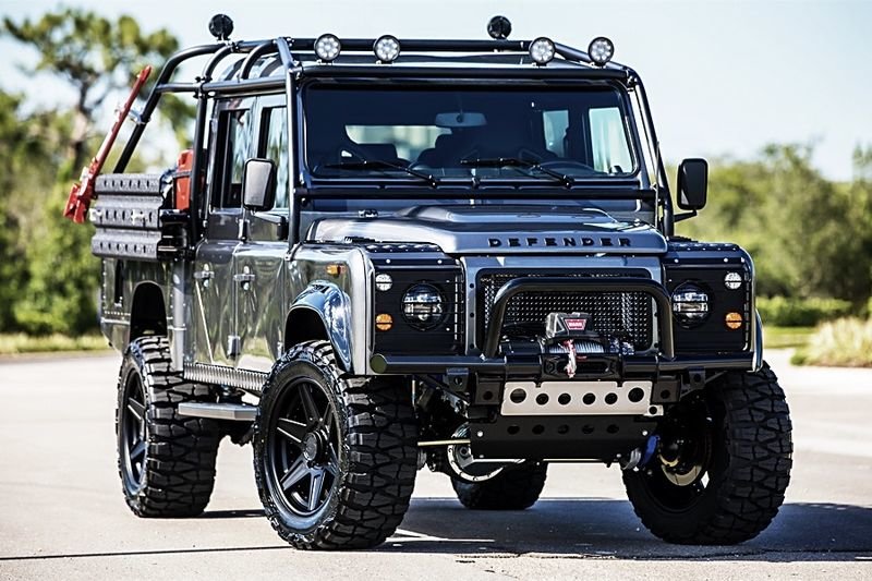 Video: This Custom Land Rover Suv Looks Like A Tank!